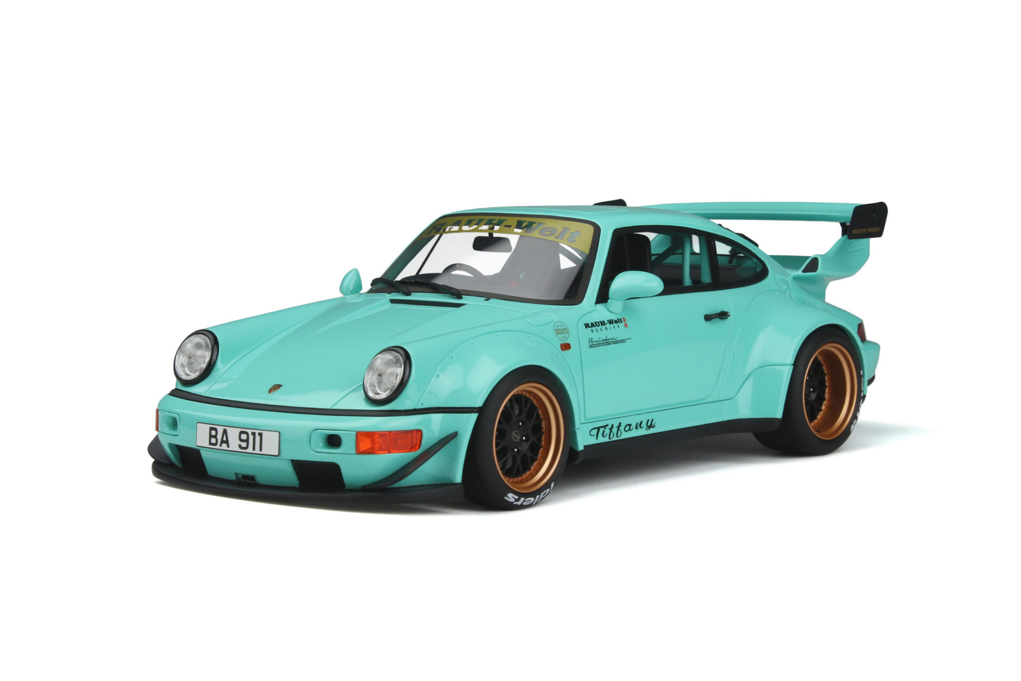 RWB Bodykit Blue - Voiture miniature de collection - GT SPIRIT