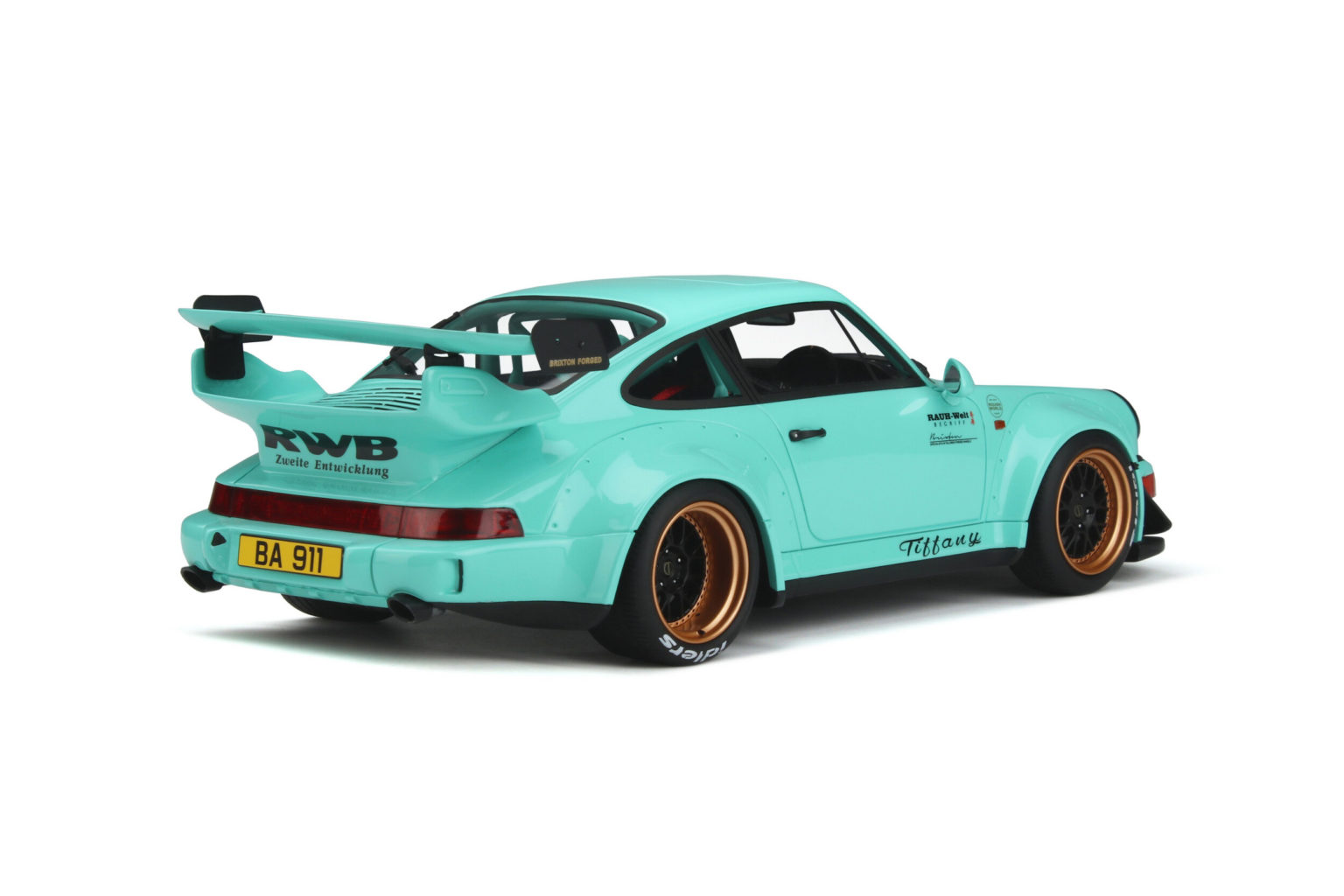RWB Bodykit Blue - Voiture miniature de collection - GT SPIRIT