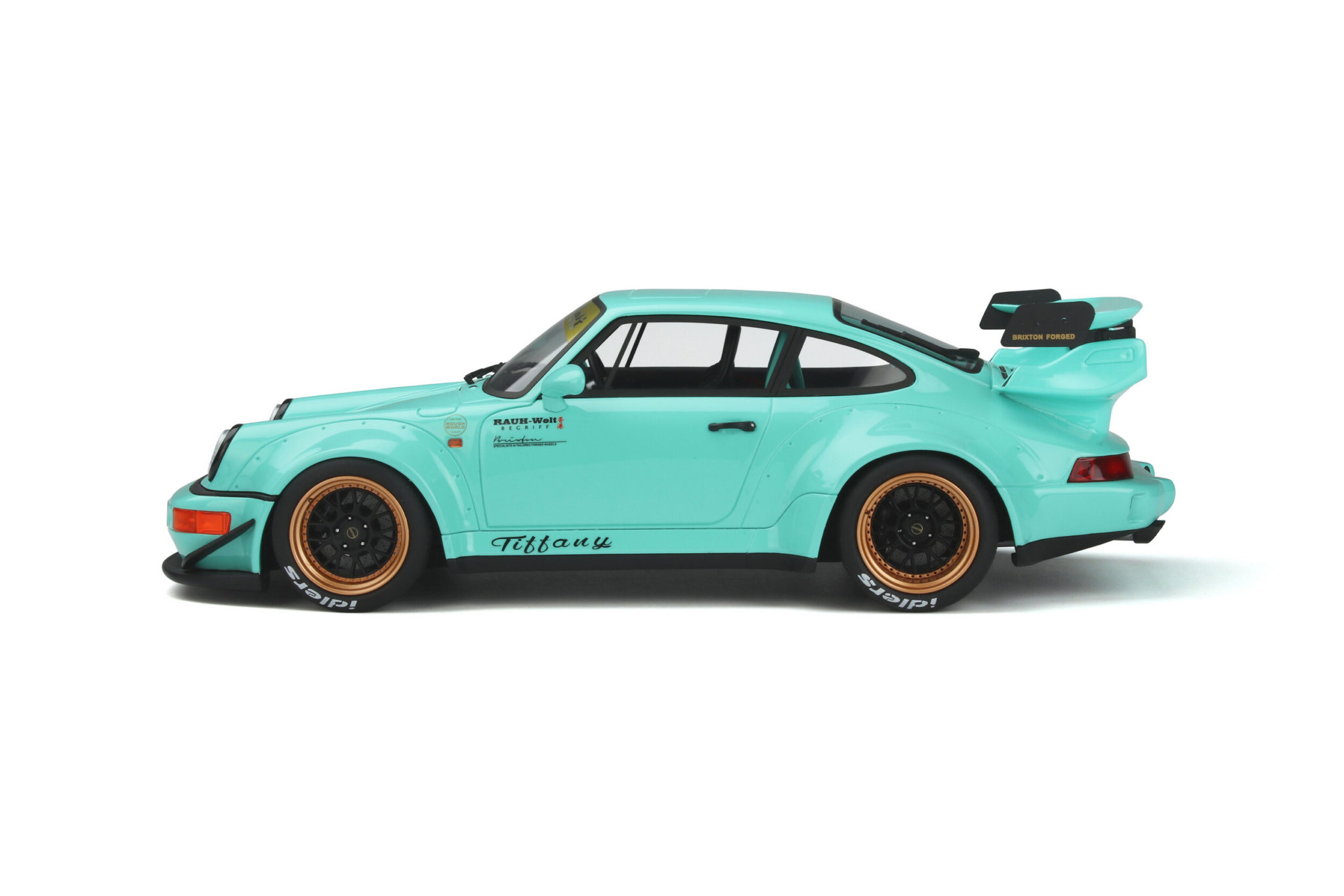 RWB Bodykit Blue - Voiture miniature de collection - GT SPIRIT