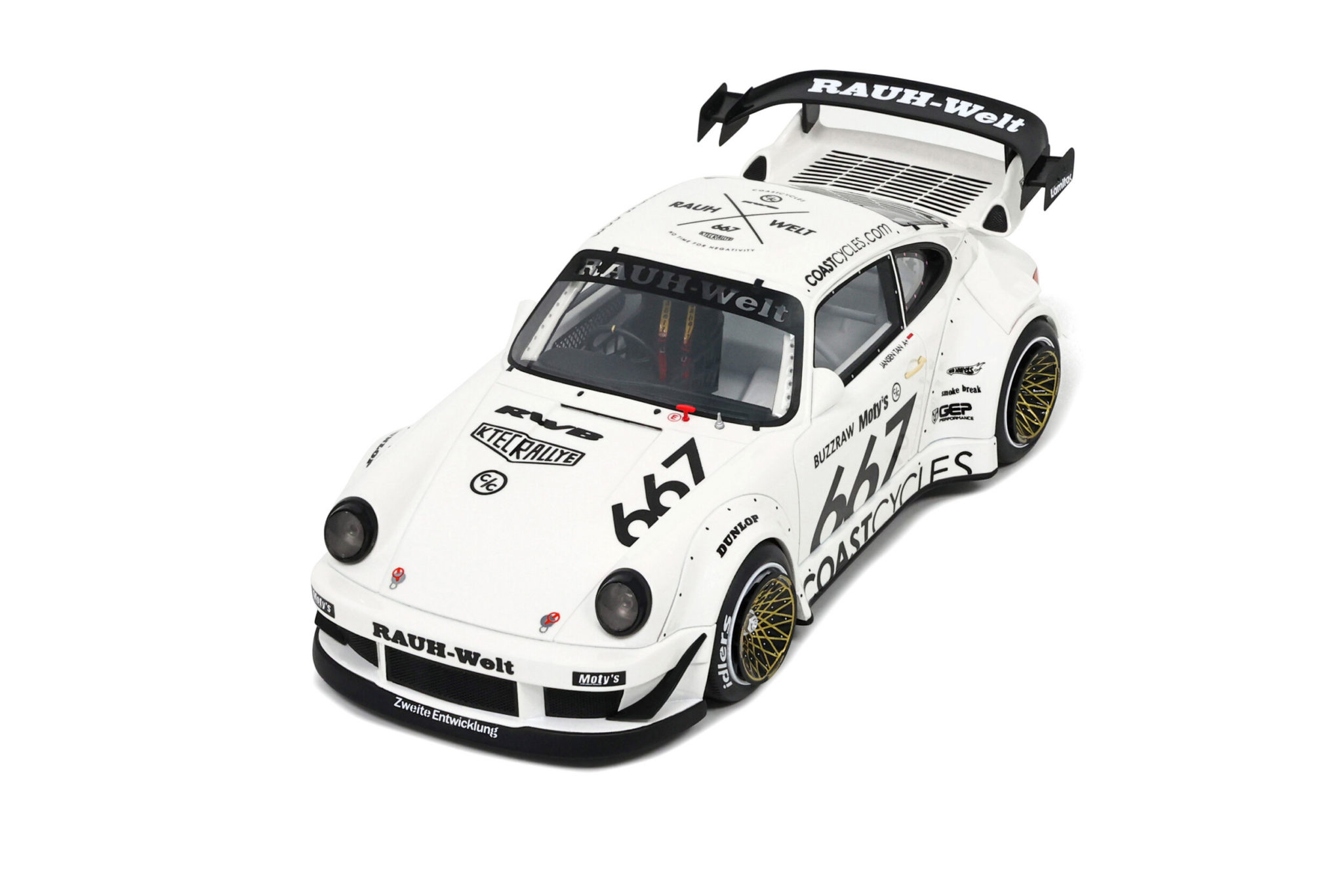 RWB Bodykit Coast Cycle - Model car collection - GT SPIRIT